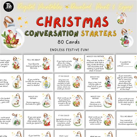Conversation Cards Holidays
