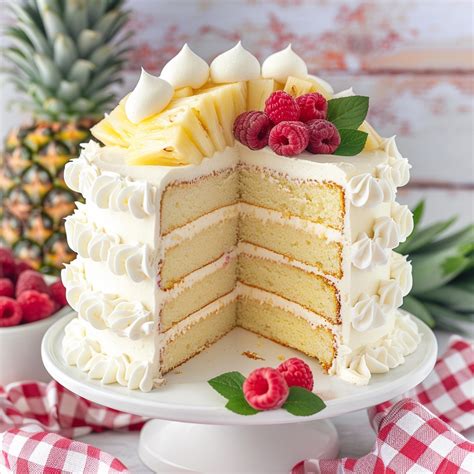 White Chocolate Pineapple Heaven Cake Recipe Perfect For Special Occ