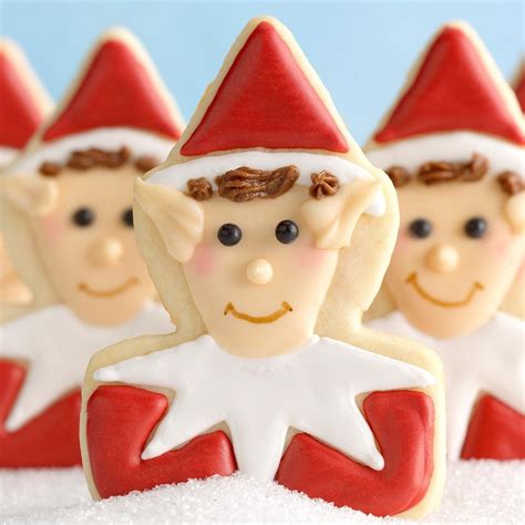 Elf Cookies Recipe Elf Cookies Christmas Cookies Decorated Best