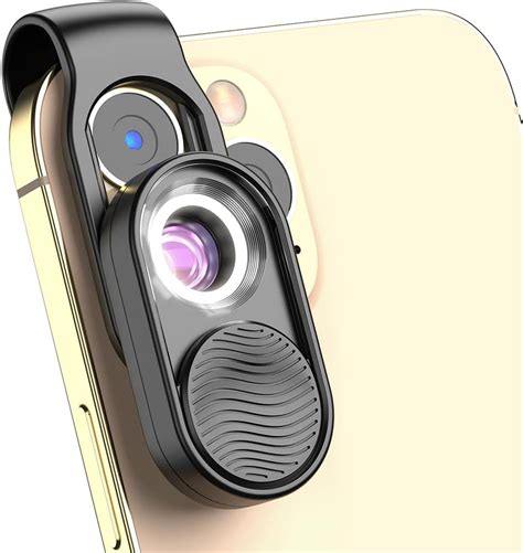 Apexel 15x Macro Lens For Iphone With Led Fill Light