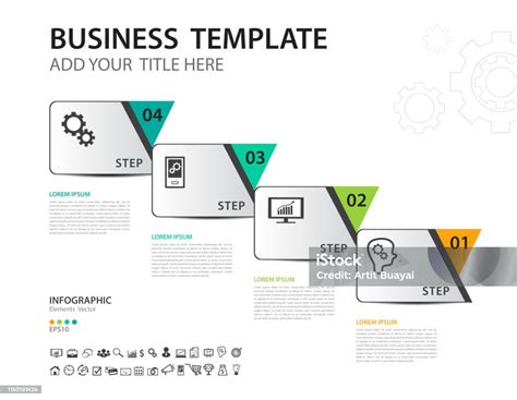 인포 그래픽 디자인 벡터 템플릿 타임 라인 프로세스 차트 프리 젠 테이 션 다이어그램 인포 그래픽 웹 페이지 배너 비즈니스 단계