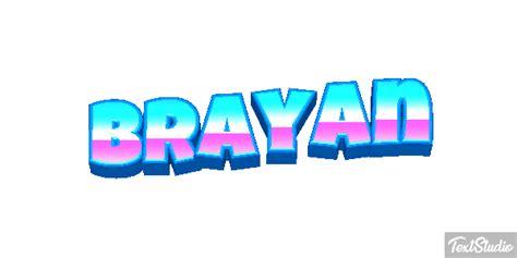 Brayan Name Animated  Logo Designs