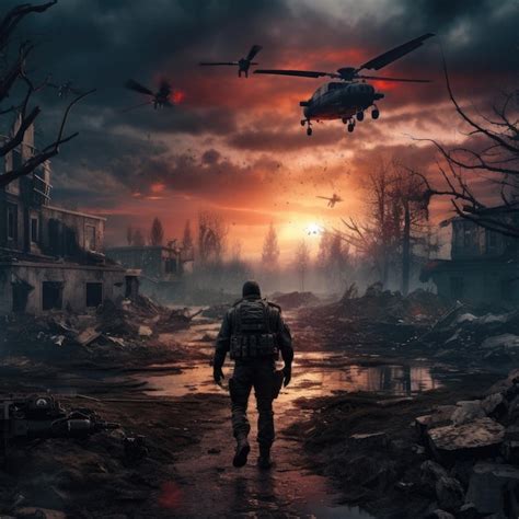 Premium Photo Immersive Warfare Unveiling Call Of Duty Warzones