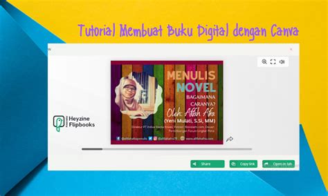 Tutorial Buku Digital Dengan Canva Praktis Mudah Dan Indah AFIFAHAFRA