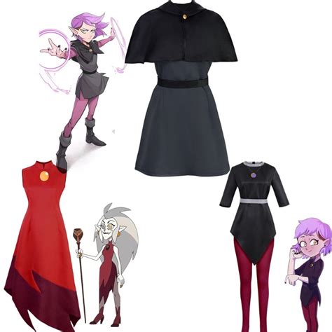 Anime The O Coruja Cosplay House Edalyn Clawthorne Amity Blight Luz