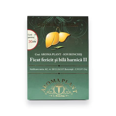 Ceai Ficat Fericit și Bilă Harnică Ii Aroma Plant Bonchis