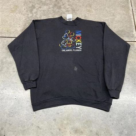 Disney Shirts Vintage Mickey Mouse Disney World Orlando Florida