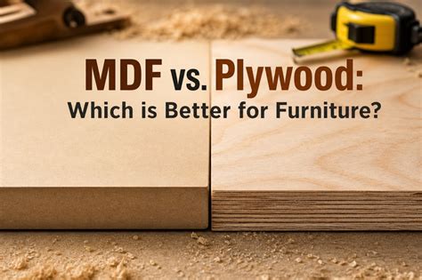 Mdf Vs Plywood Which Is Better For Furniture Furnofy