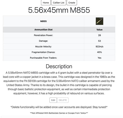 Github Shnanignflanign Eft Ammo Tracker