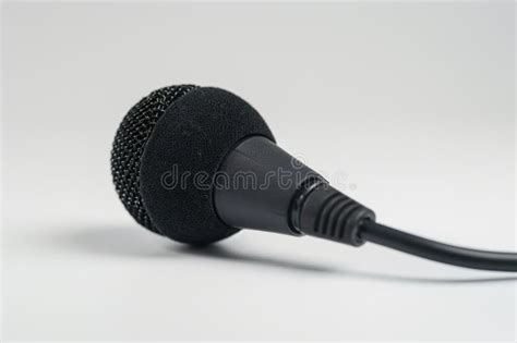 Microphone With Cord Stock Image Image Of Concert Communication 375377899