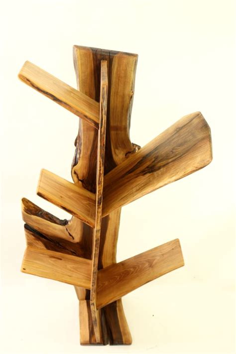 Diófából Fa Minta Polc