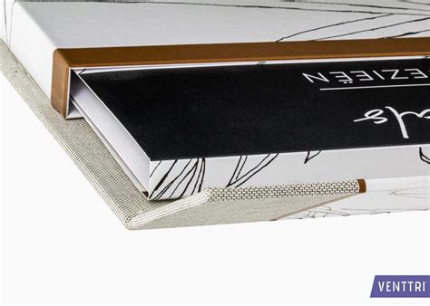 Custom Made Linen Sample Folders Venttri