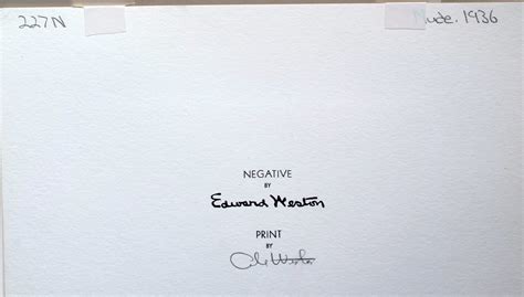 Nude In Door Charis Wilson Weston By Edward Weston On Artnet Auctions