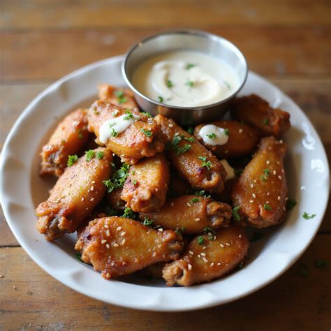Fried Honey Glazed Chicken Wings Recipe Crispy Sweet Perfection Time