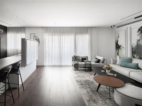 עיצוב מיני פנטהאוז בגני תקווה ליווי משלב התוכניות