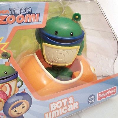 Nickelodeon Team Umizoomi Poseable Bot And Umicar Fisher Price Nip