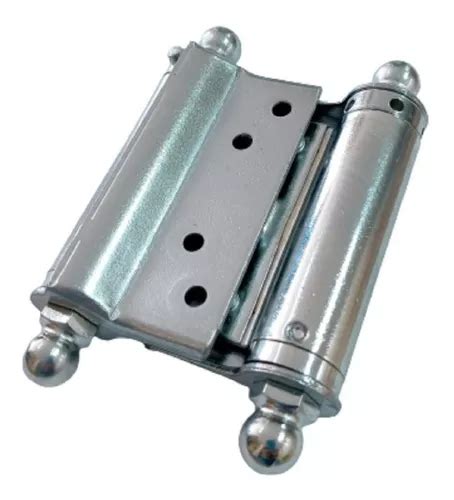 Dobradiça Aço Vai E Vem 3 Polegadas Cromada Bang Bang Parcelamento Sem Juros