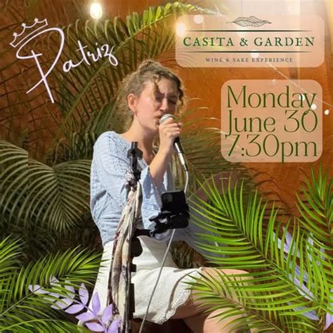 Live Entertainment By Patriz Vallarta Calendar