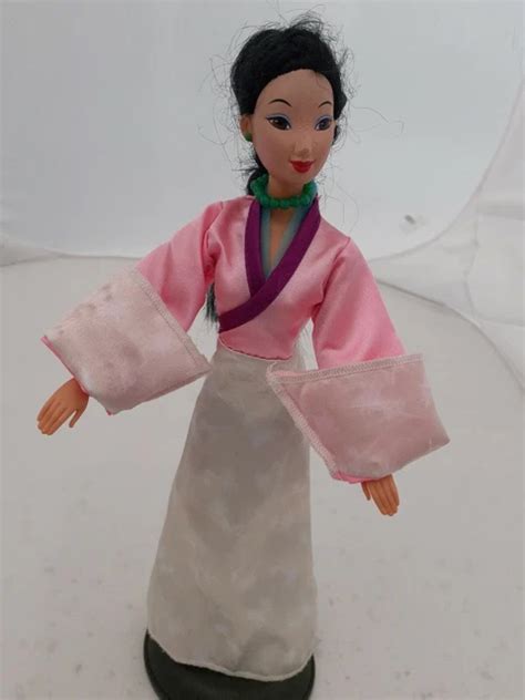 Vintage Disney Mattel Matchmaker Magic Mulan Doll Magic Hair In