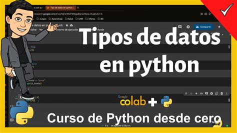 💡 tipos de datos en python cap 7 2025