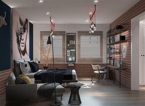 Modern Rustic Boy Bedroom On Behance