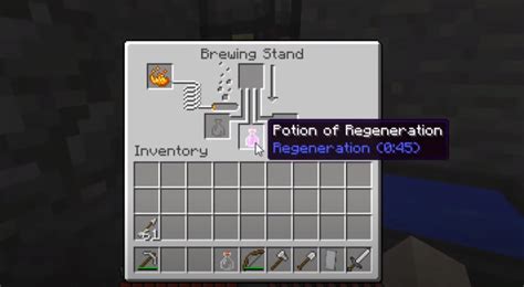 How To Make Splash Potion Of Regeneration Ii 022
