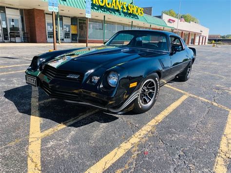 1980 Chevrolet Camaro Black With 5968 Miles Available Now For Sale