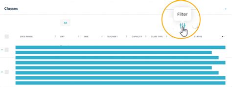 How To Filter All Classes By Date In Class Module Flavor