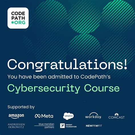 Cybersecurity Techexcellence Codepathadmit Selina J