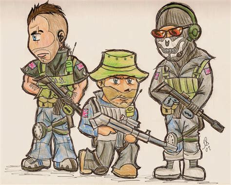 Cod Chibi Task Force By Chocolatetater Tot On Deviantart