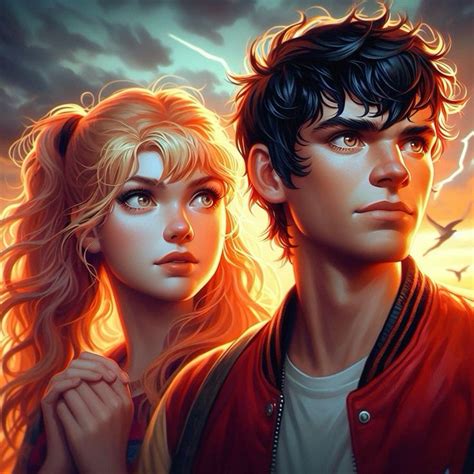 Annabeth And Percy Percy Jackson And The Olympians Percy Jackson