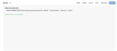 Query Workbench Couchbase Docs