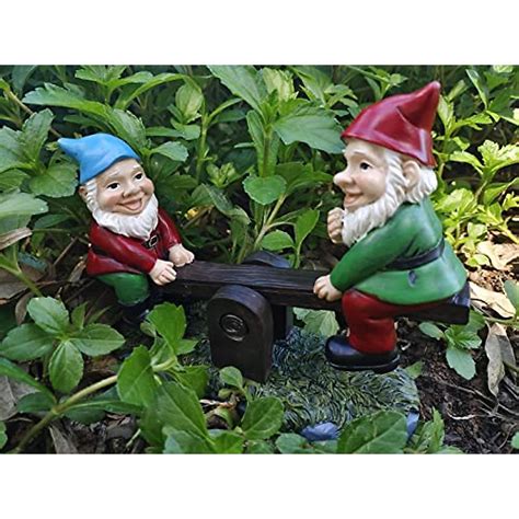 Keonsen Funny Garden Gnome Gnomes Decorations For Yard Large Cute