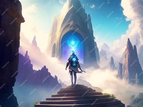 Premium Ai Image Aetheric Ascent