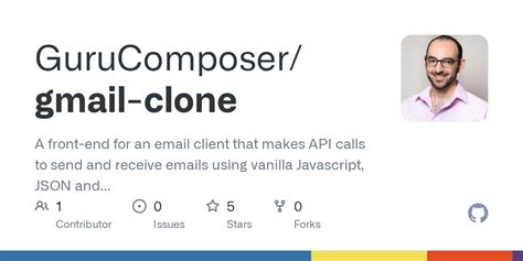 GitHub GuruComposer Gmail Clone A Front End For An Email Client That Makes API Calls To Send