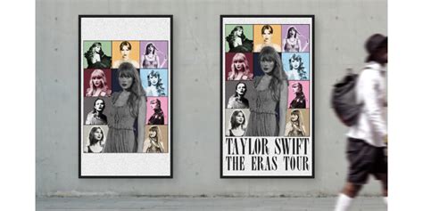 Taylor Swift Eras Tour Poster Template Web Experience The Evolution Of