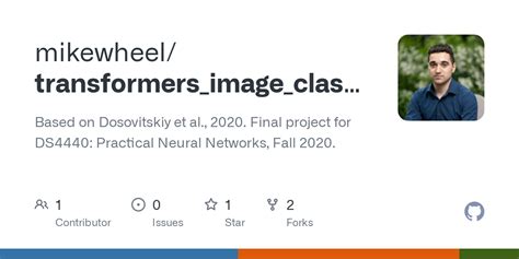 GitHub Mikewheel Transformers Image Classification Based On Dosovitskiy Et Al Final