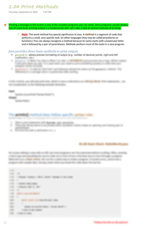 SOLUTION Print Methods In Python Studypool