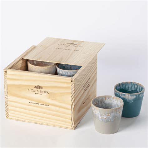 Grespresso Multicolor Boxed Lungo Cups S8 Ocean Offerings