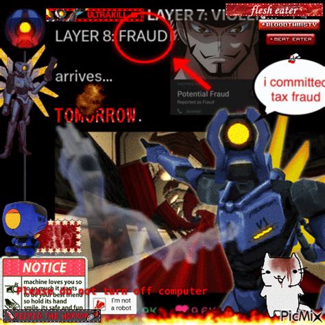 Ultrakill Fraud Tomorrow Free Animated  Picmix