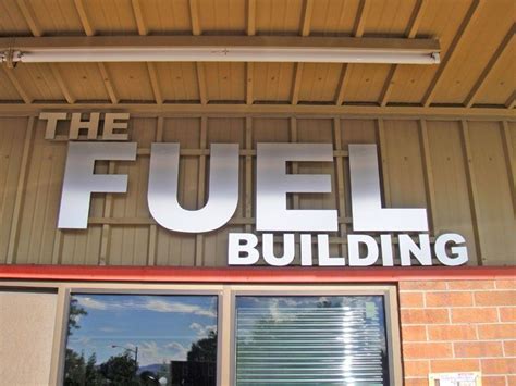 Aluminum Sided Polyethylene Letters Aluminum Composite Panel Letters