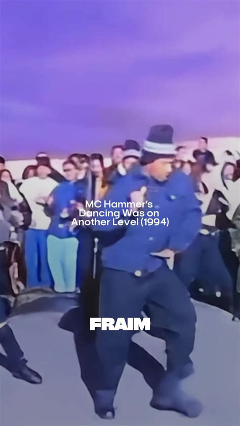 Mc Hammers Insane Dance Moves A 90s Hip Hop Classic Tiktok