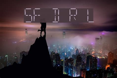 Sf Digital Readout Light Font
