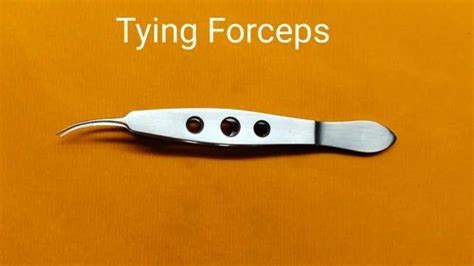 Small Tying Forceps At ₹ 550piece Baruipur Id 2854392944130