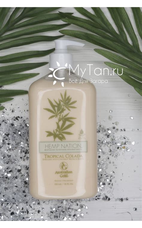 Hemp Nation Tropical Colada от Australian Gold - увлажняющий крем