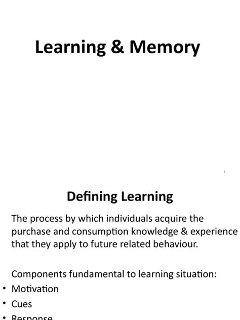 learning and memory pdf classical conditioning reinforcement