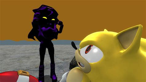 Super Sonic Vs Shadow Meggy By Manhunt67 On Deviantart