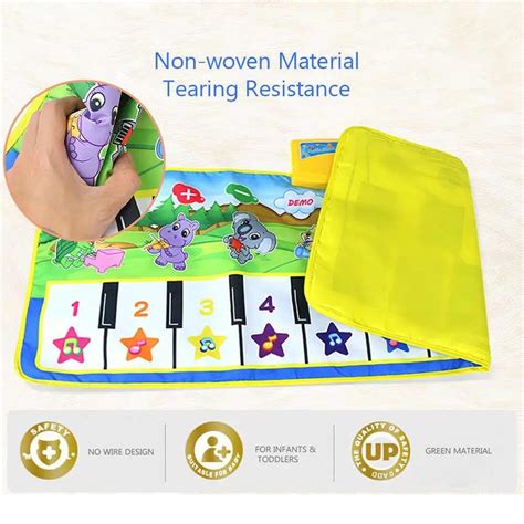 ᐉ Коврик пианино музыкальный развивающий детский напольный для ног ...