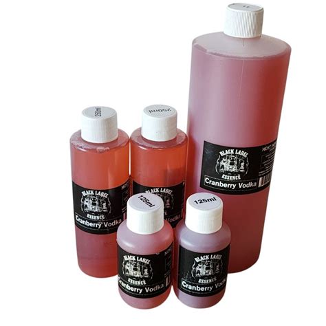 Cranberry Vodka Black Label Essence