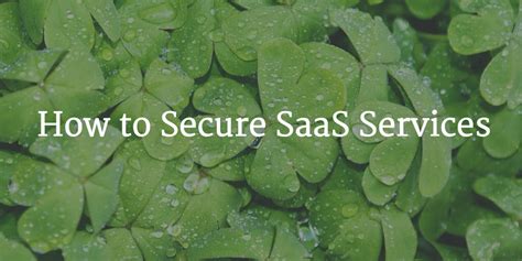 SaaS Security A Guide To Securing SaaS At Levels